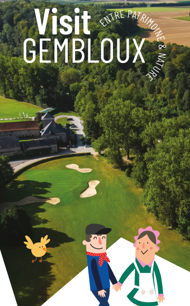 Carte du territoire de Visit Gembloux - Terra Curiosa